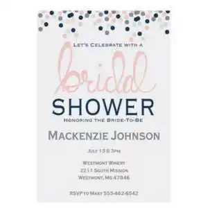 100+ Chic Bridal Shower Invitation Messages