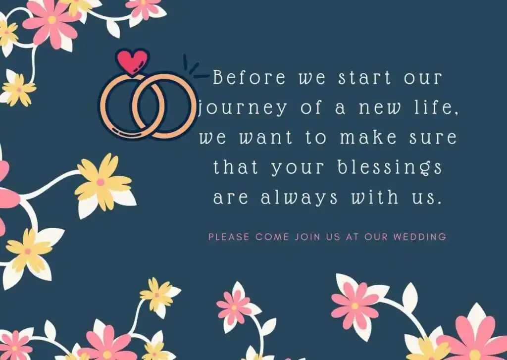 100+ Marriage Invitation Quotes With Images