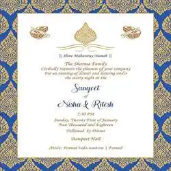 99+ Sangeet Invitation for a Harmonious Gathering To Celebrate Love and ...
