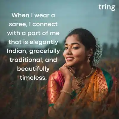 60+ Quotes And Caption For Saree Lover With Images