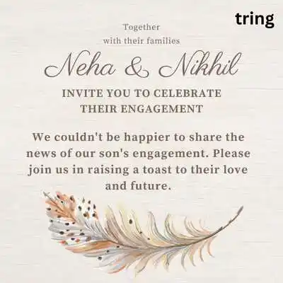 Celebrate Love and Commitment with These 90+ Engagement Invitation Messages from Parents