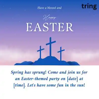100+ Easter Invitation Messages - 2024