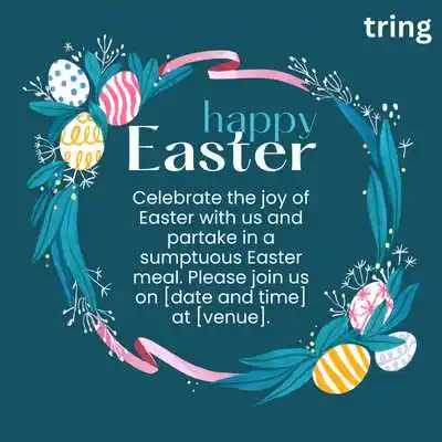 100+ Easter Invitation Messages - 2024